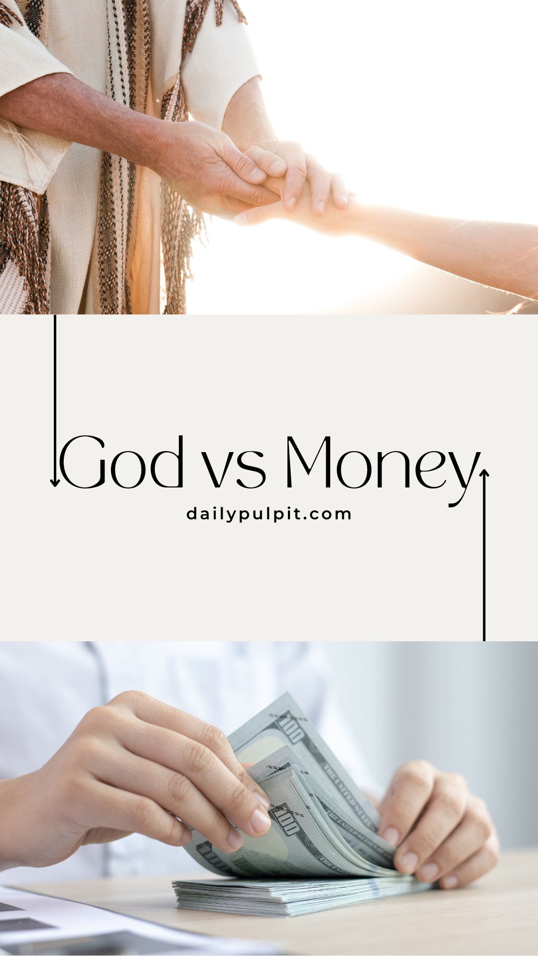 God vs Money – The Daily Pulpit